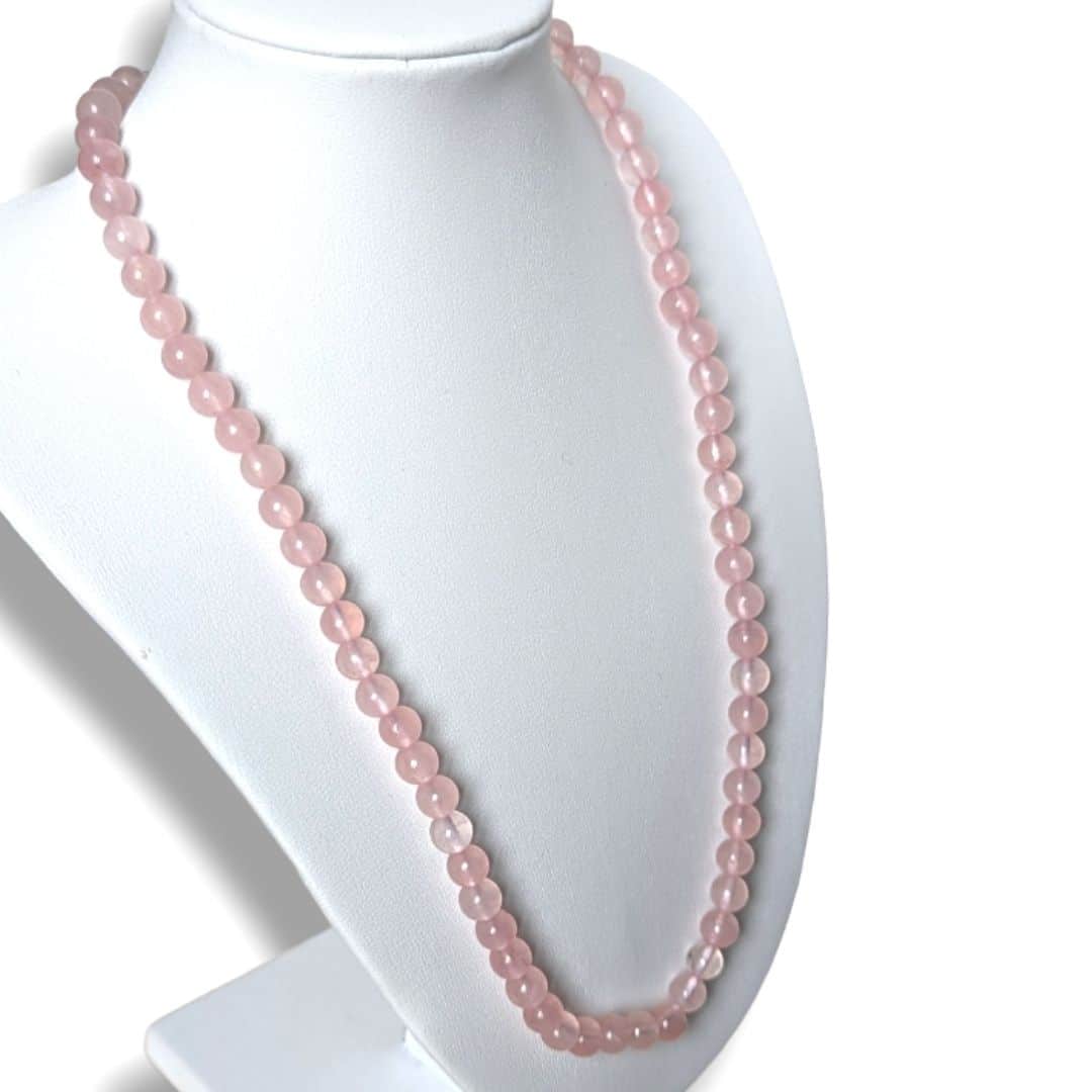 Collier pierre Quartz rose | Garaulion